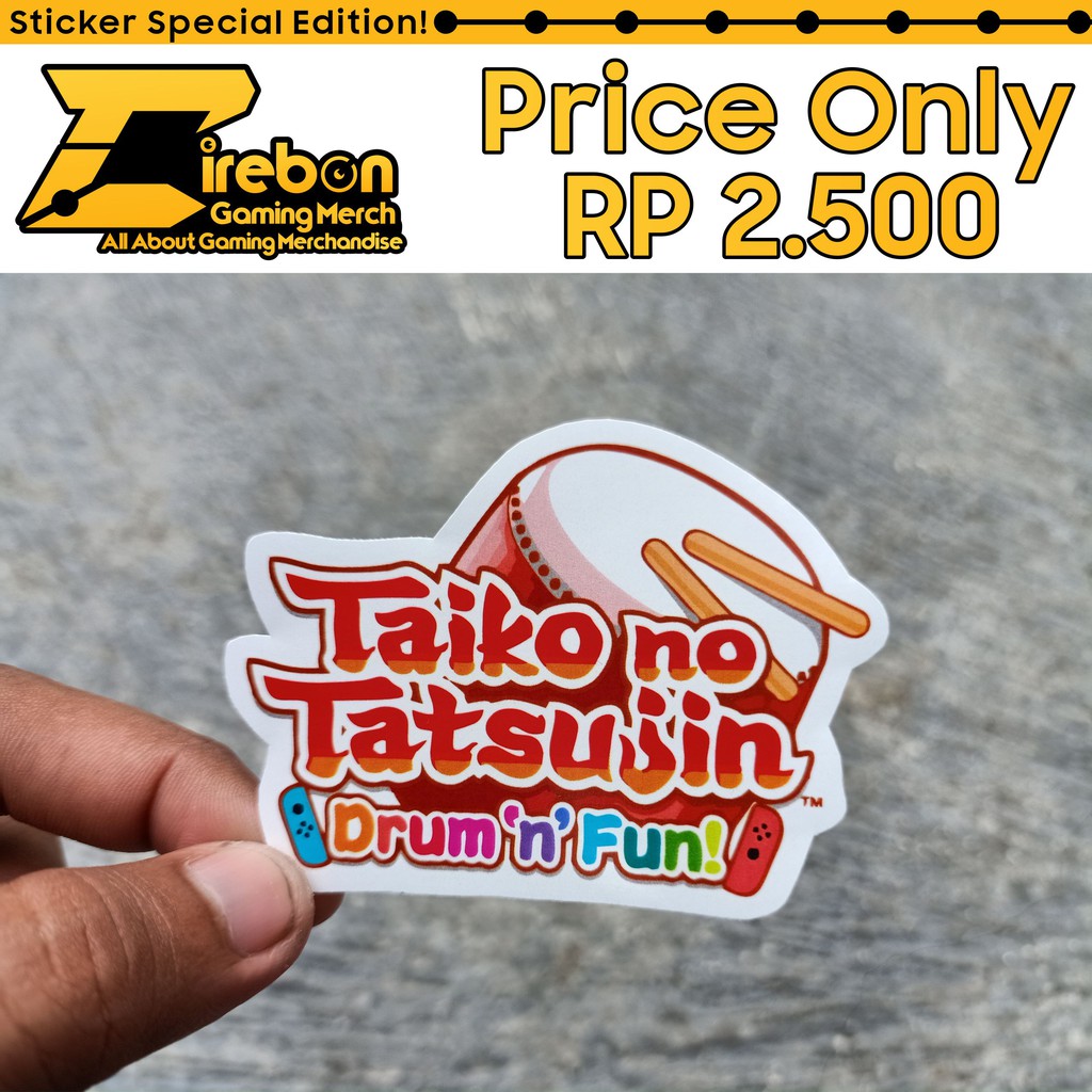 Jual Sticker Stiker Taiko No Tatsujin Drum N Fun | Shopee Indonesia