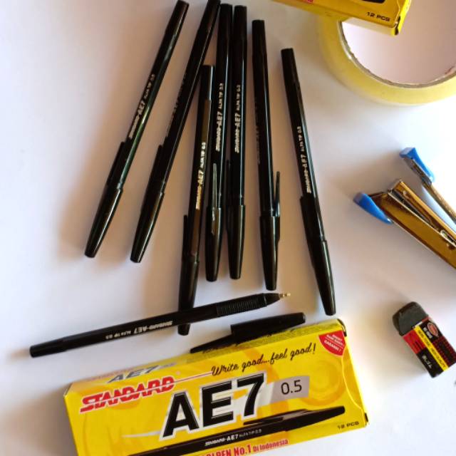Jual Pena Standard AE7 0.5 MM / BOLPEN NO.1 DI INDONESIA | Shopee Indonesia