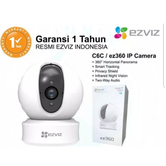 Jual Promo EZVIZ C6C ez360 IP Cam CCTV Wifi HD 720p Night Vision - Camera Wifi Diskon | Shopee ...