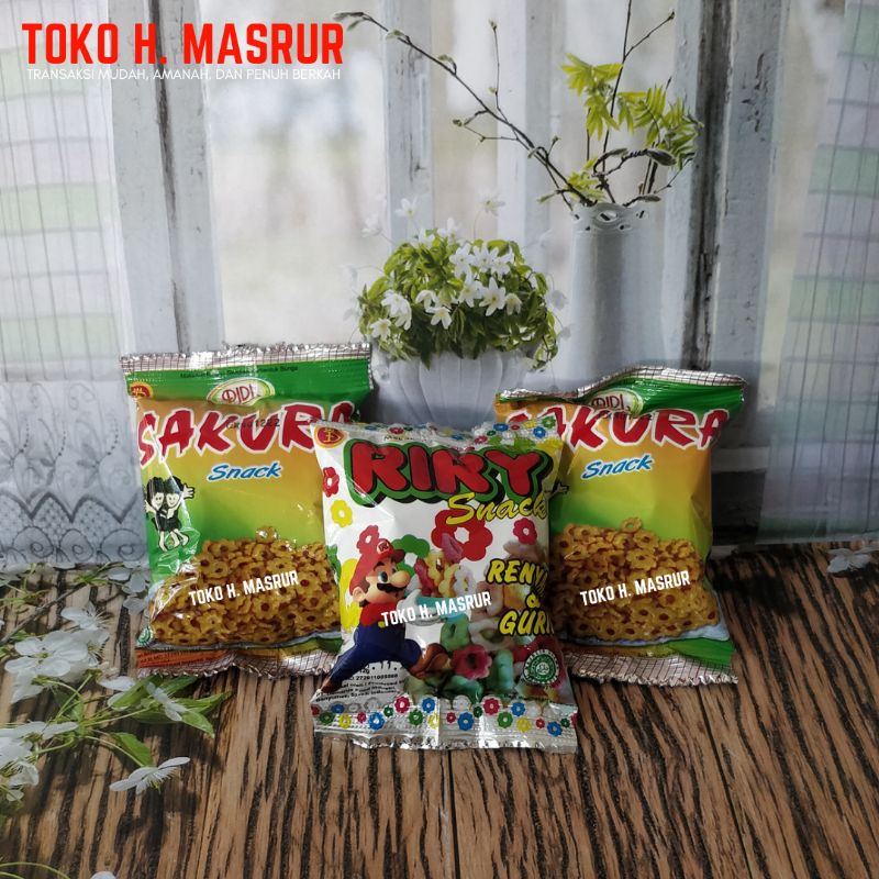 Jual Snack Sakura & Riri 12gr | Shopee Indonesia