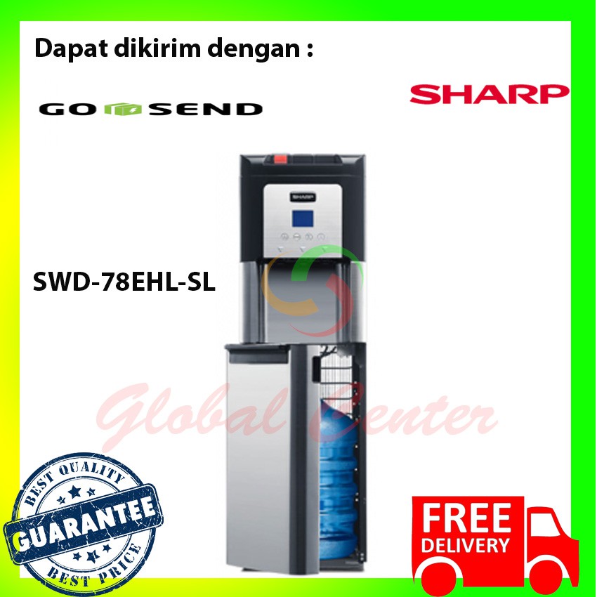 Jual Dispenser Sharp SWD-78EHL-SL | Shopee Indonesia