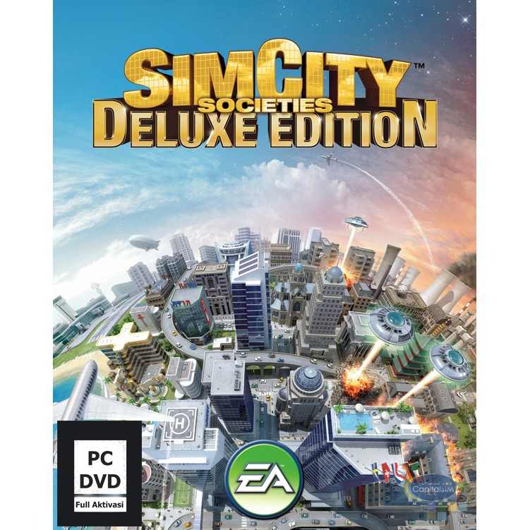 Jual Sim City Societies Deluxe dan SimCity Cities Of Tomorrow | Shopee ...