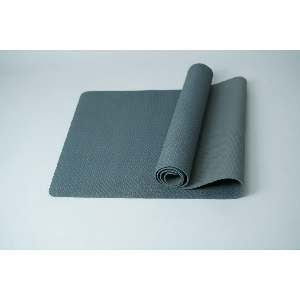 Jual Matras Yoga / Matras Olahraga Murah / TPE Mat 4mm Ungu Pink / Alas ...