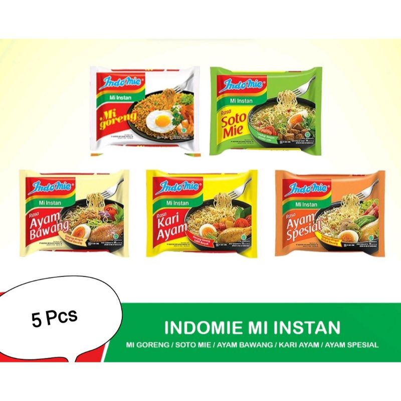 Jual Indomie All Variant 5 Pcs | Shopee Indonesia