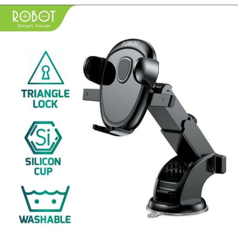 Jual Car Stent Robot RT-CH11S Suction Cup & Spring Lock Washable ...