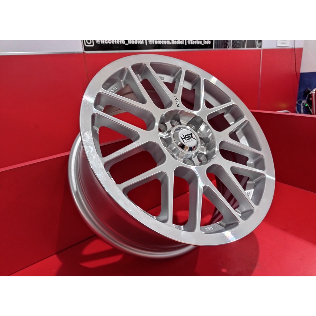 Jual Velg Mobil Racing Palang rata HSR Ring 16 Bukan Vosen Baut 4x100 ...