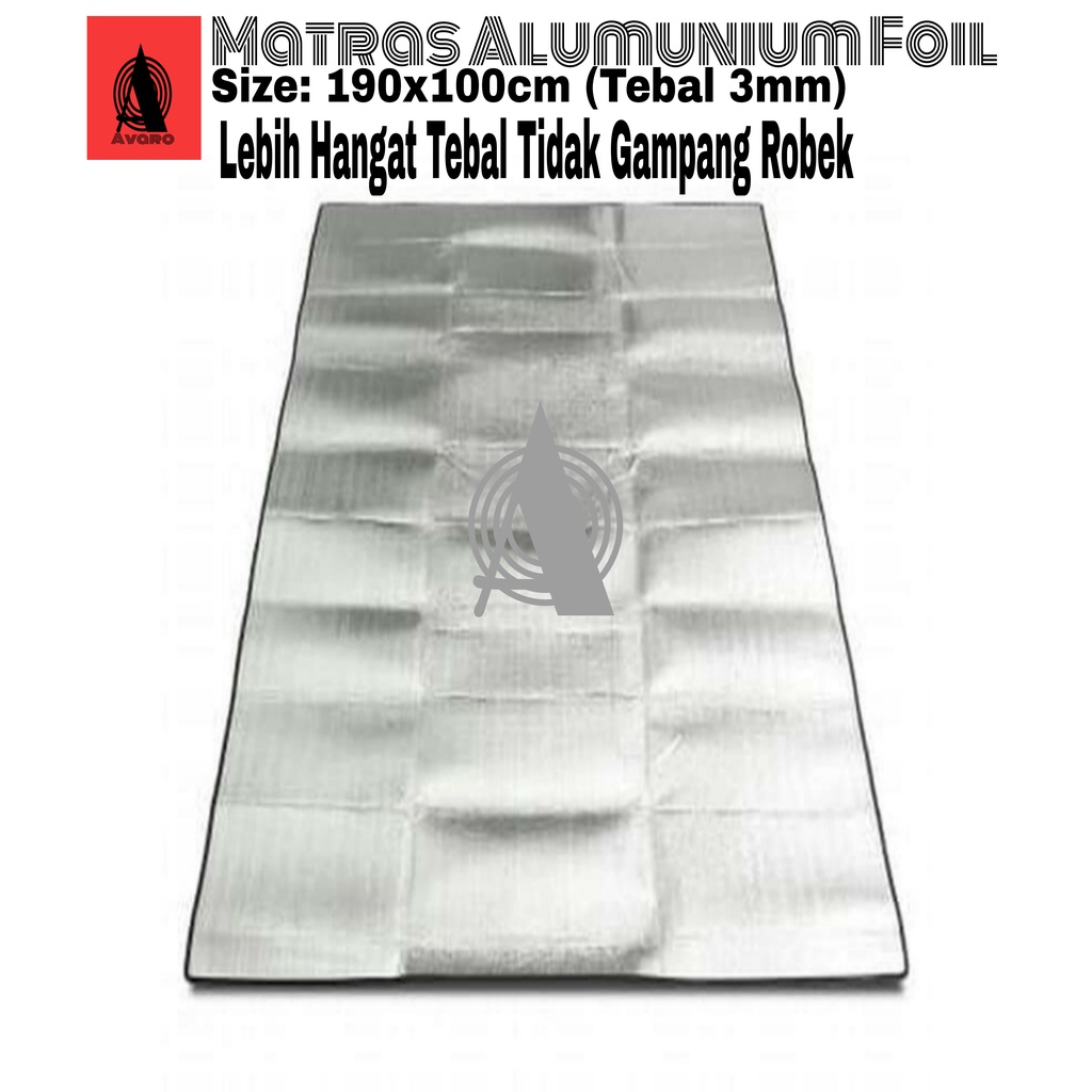 Jual Matras Alumunium Foil/ Alas Tikar Tenda Ultralight | Shopee Indonesia
