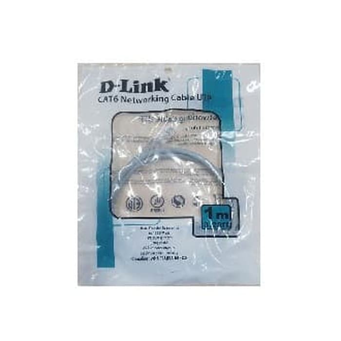 Jual Dlink NCB-C6UGRYR1-1 Patch Cord Cat 6 UTP 1 Meter | Shopee Indonesia
