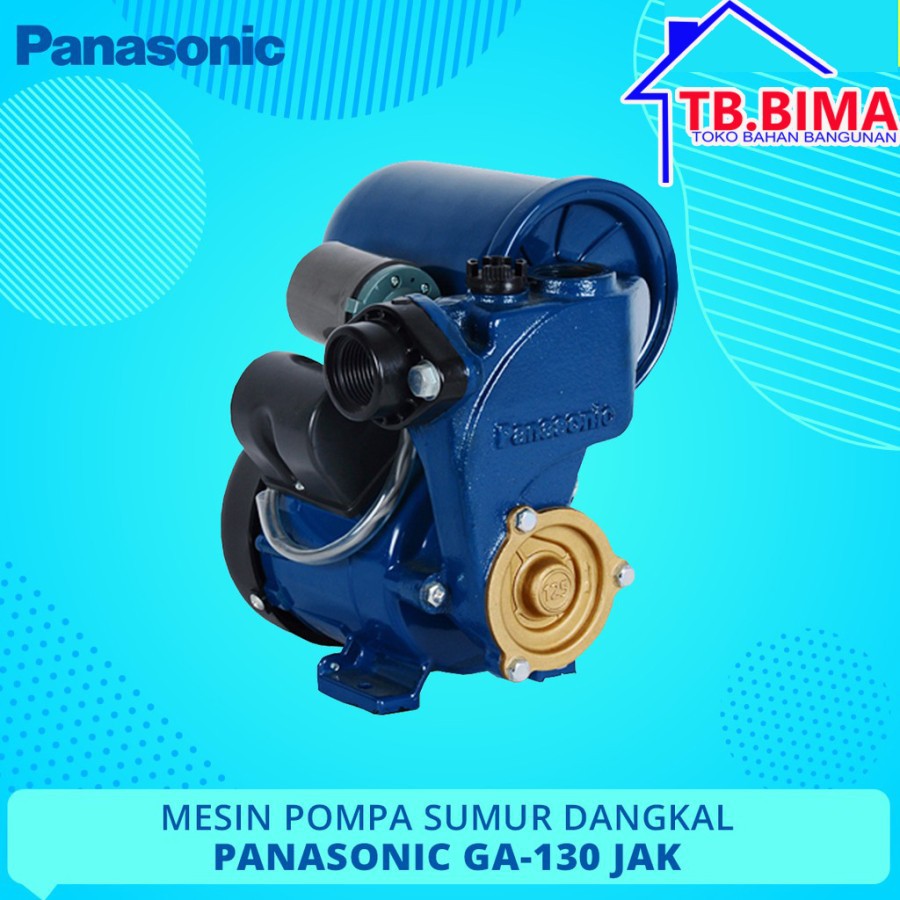 Jual Mesin Pompa Air Panasonic GA 130 JAK POMPA AIR OTOMATIS 125 WATT ...