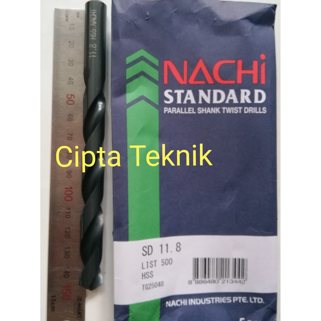 Jual Mata Bor Nachi 11,8mm Matabor Nachi 11.8mm Asli 11,8 mm Parallel ...