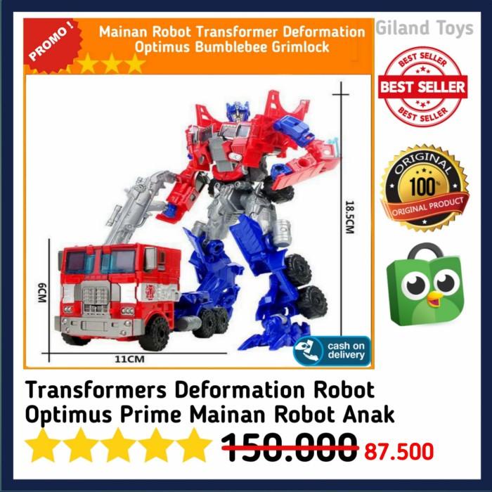 Jual Ormed | Transformers Deformation Robot Optimus Prime Mainan Robot Anak | Shopee Indonesia