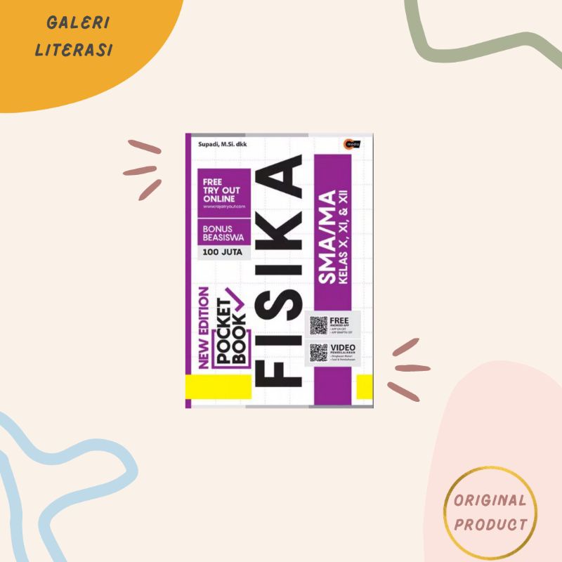 Jual New Edition Pocket Book Fisika SMA/MA Kelas X, XI, & XII | Shopee Indonesia