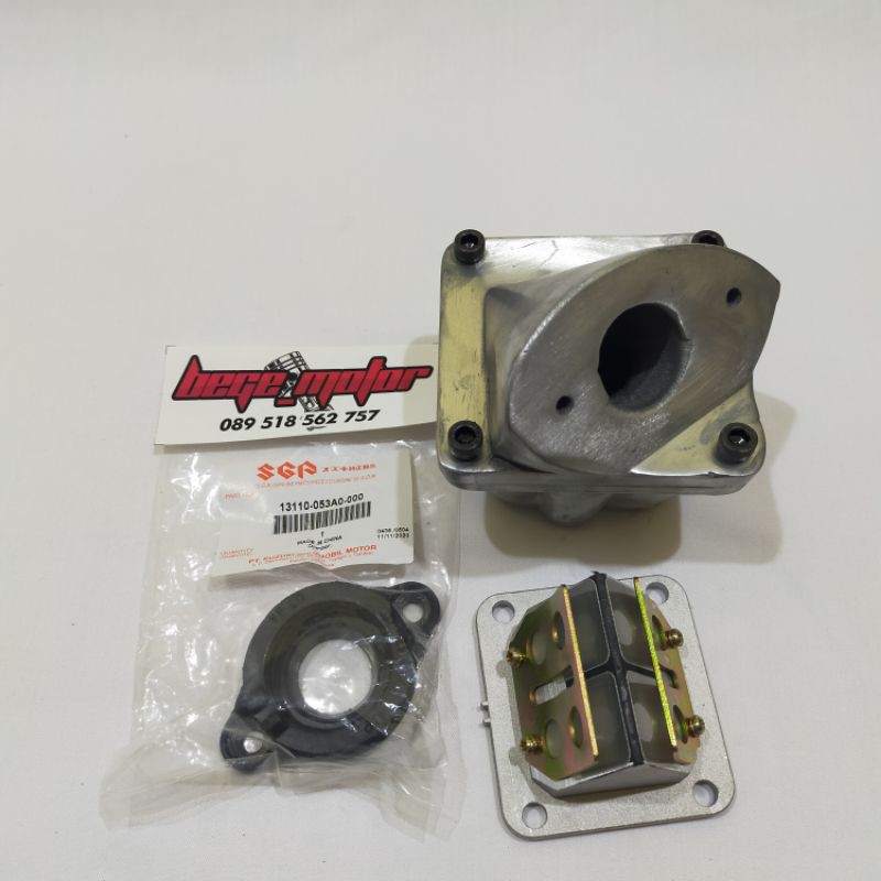 Jual INTEK INTAKE MANIPOL MANIFOLD KODOK FIZ R PENDEK PLUS MEMBRAN RXZ ...