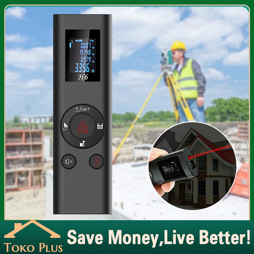 Jual 40Meters Duka Laser 131FT USB Meteran Laser Digital 40M Alat ...