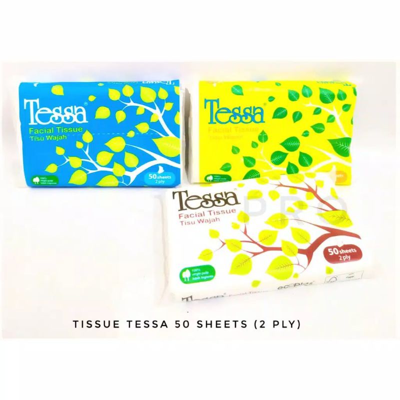 Jual TESSA/ FACIAL TISSUE/ TESSA FACIAL TISSUE TRAVEL PACK ECO FRIENDLY ...