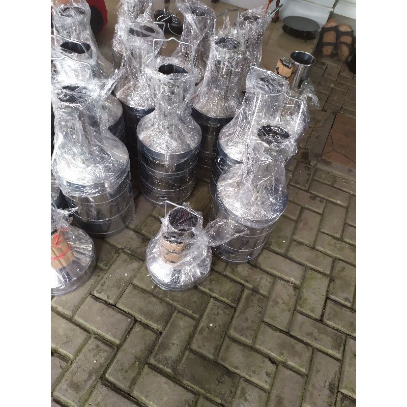 Jual bejana ukur stenlis 20 liter merek DB | Shopee Indonesia