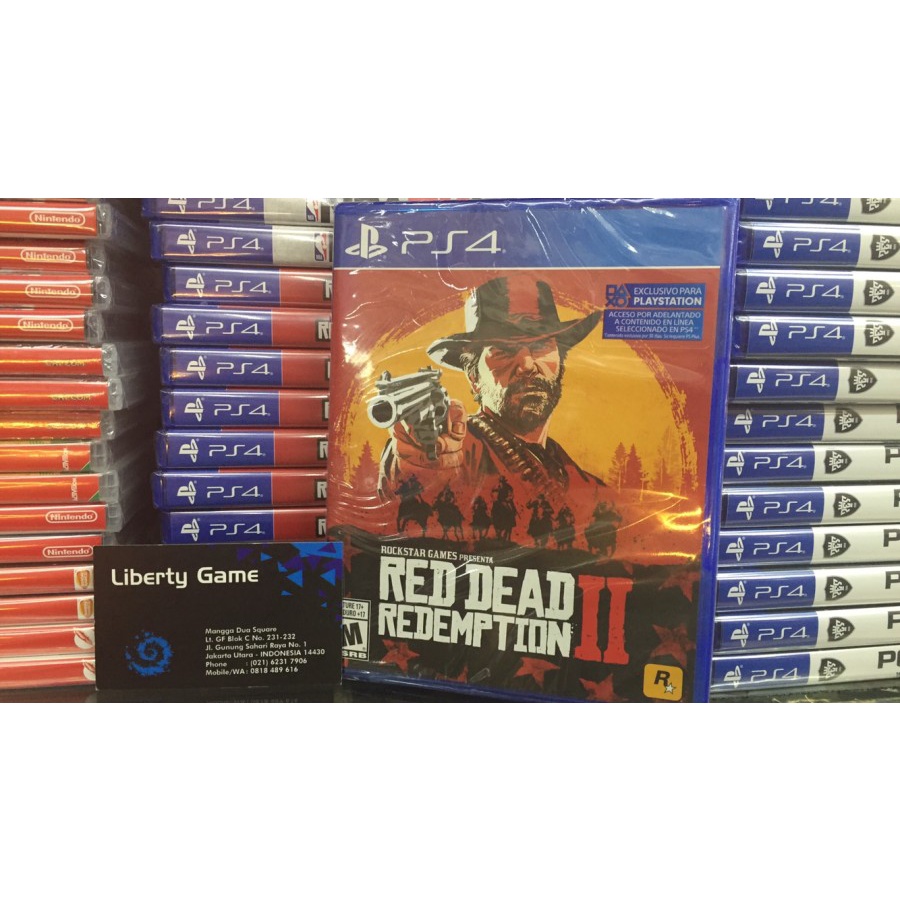 Jual PS4 Red Dead Redemption 2 / RDR 2 | Shopee Indonesia