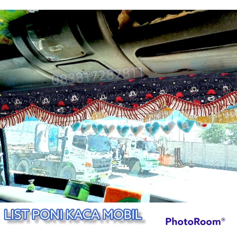 Jual hordeng gorden list kaca mobil truk dan pickup universal untuk ...