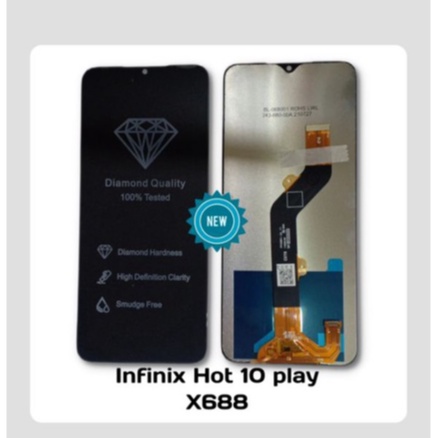 Jual LCD INFINIX HOT 10 PLAY X688 ORI LF | Shopee Indonesia