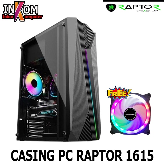 Jual CASING PC GAMING RAPTOR 1615 | Shopee Indonesia