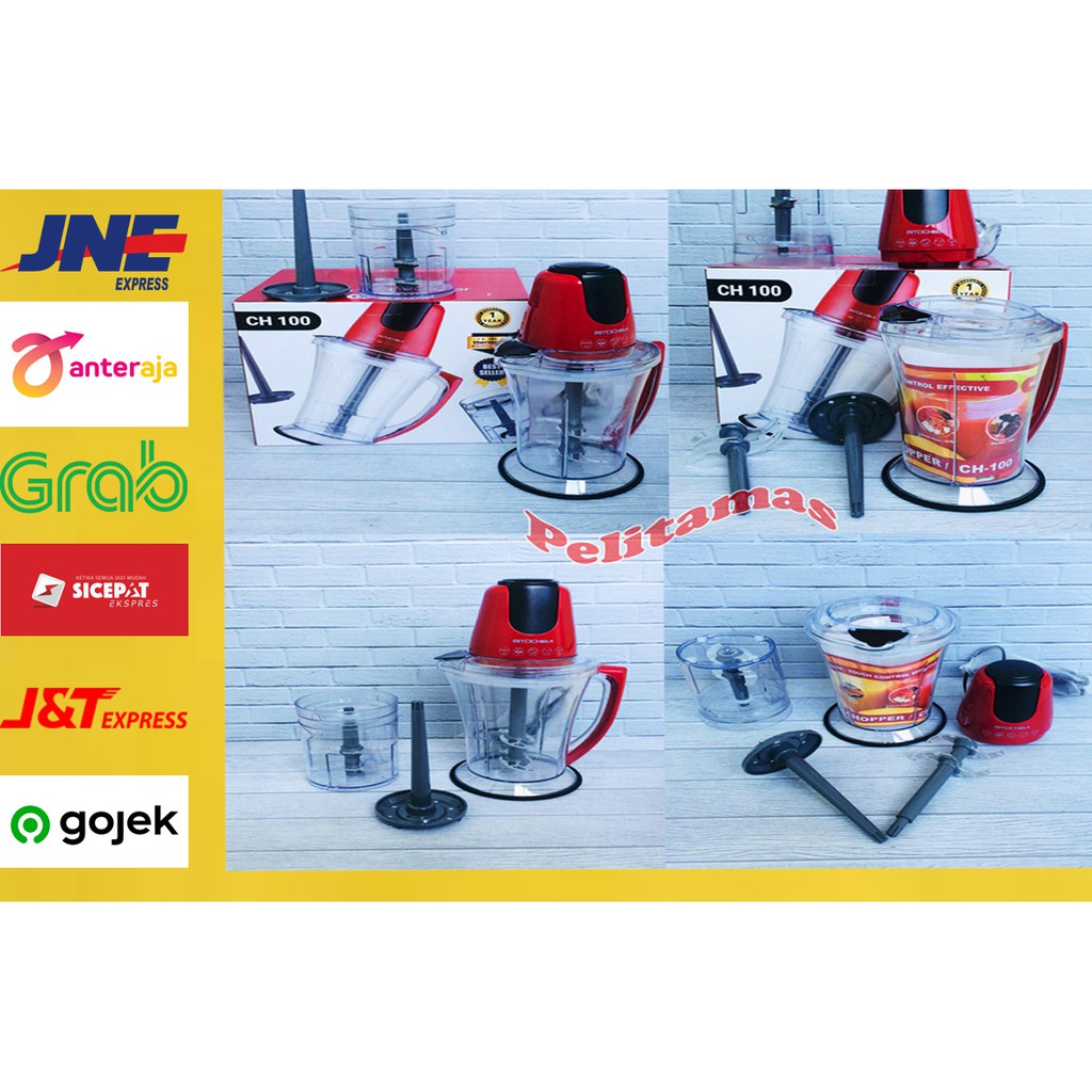 Jual MITOCHIBA / MITO FOOD CHOPPER - CH 100 GILING / POTONG / DAGING ...
