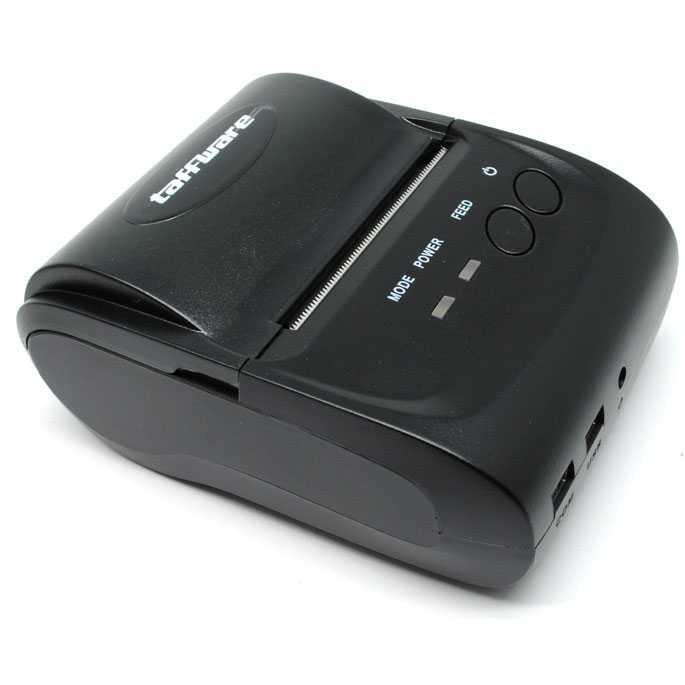 Jual Printer Thermal Bluetooth - ZJ-5802 [Hitam] Taffware | Shopee ...