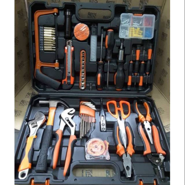 Jual Kunci set tool set tool kit tool box 100pc | Shopee Indonesia