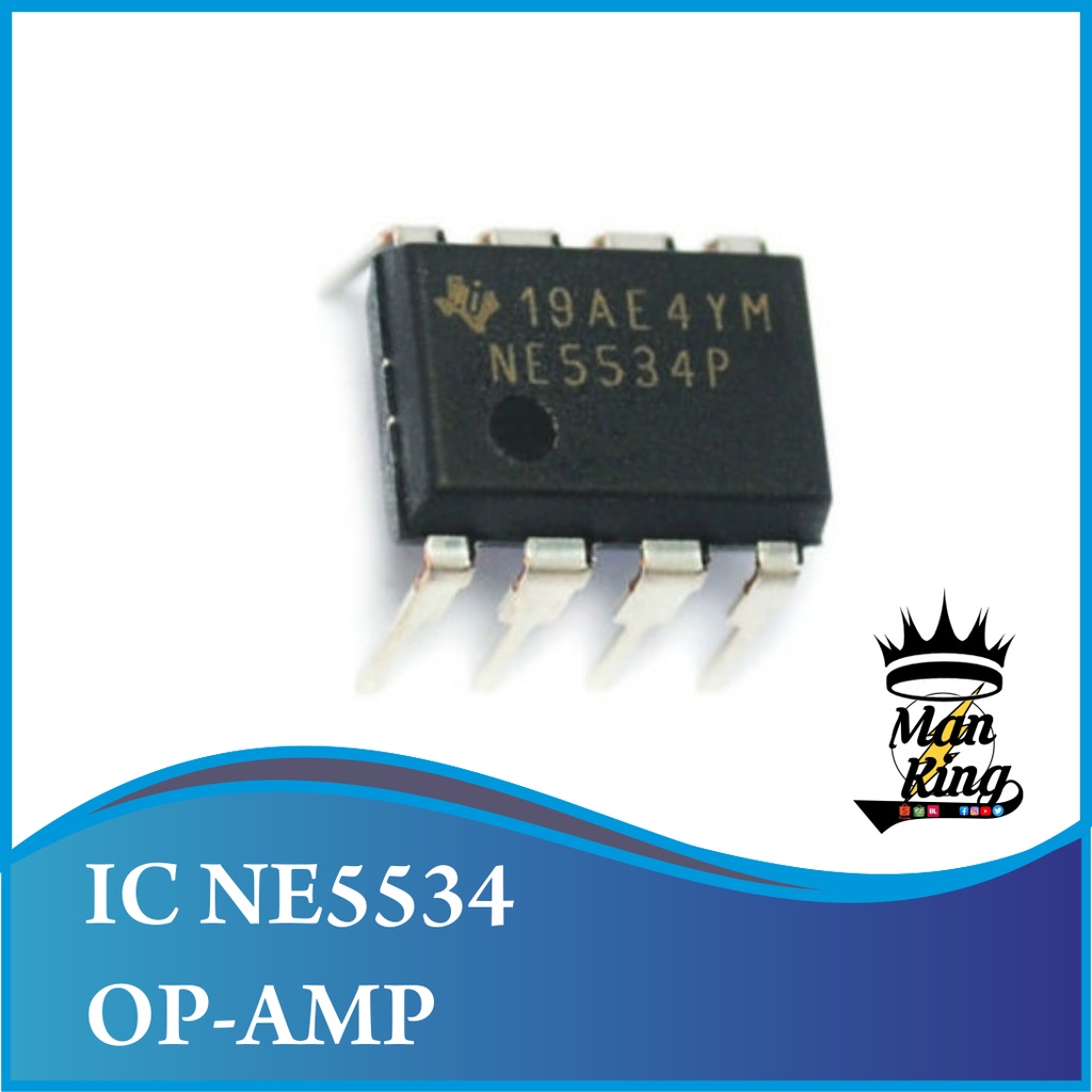Jual Ic 5534 dip8 socket 8 pin | Shopee Indonesia
