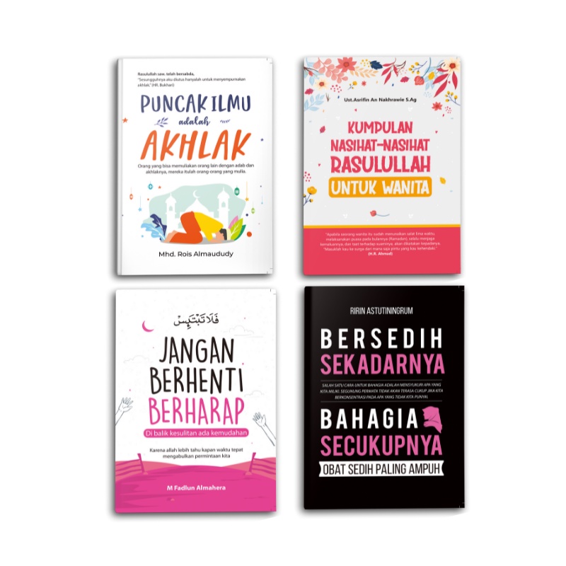 Jual Syalmahat Publishing Paket Buku Islami Motivasi Islam Puncak Ilmu