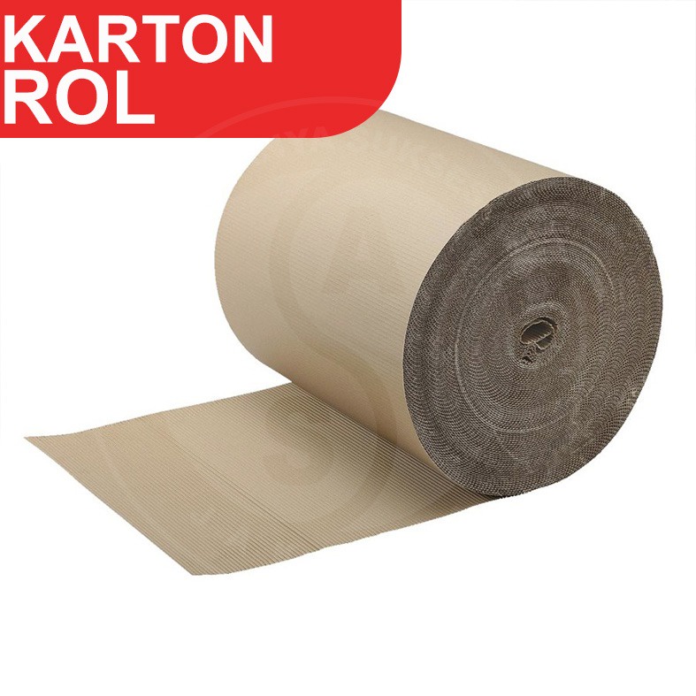 Jual Karton Lembaran Kardus Packing Polos Single Face 1 ROLL Berat 30 ...