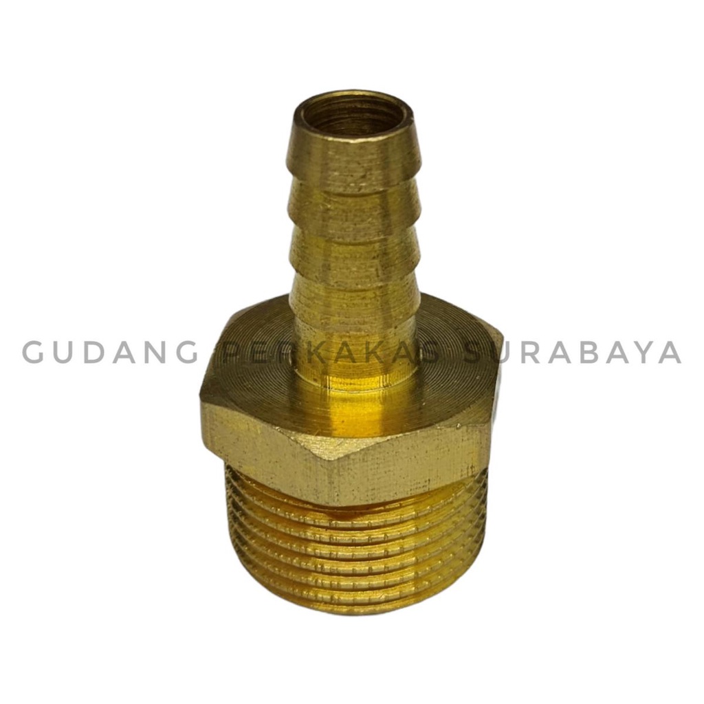 Jual NAPLE SELANG DRAT LUAR 1/8 SAMBUNGAN SELANG NEPEL SELANG DRAT PIPA ...