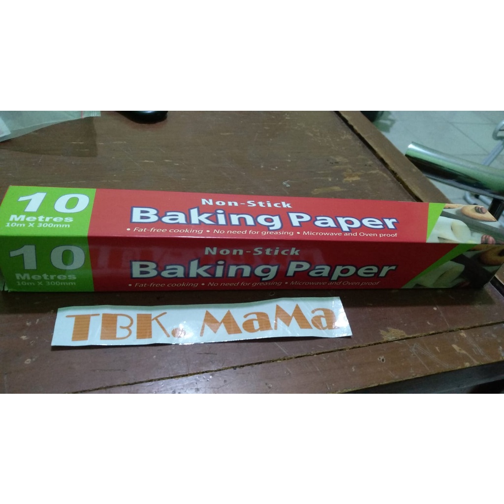 Jual BAKING PAPER WARNA PUTIH 30 CM X 10 METER | Shopee Indonesia