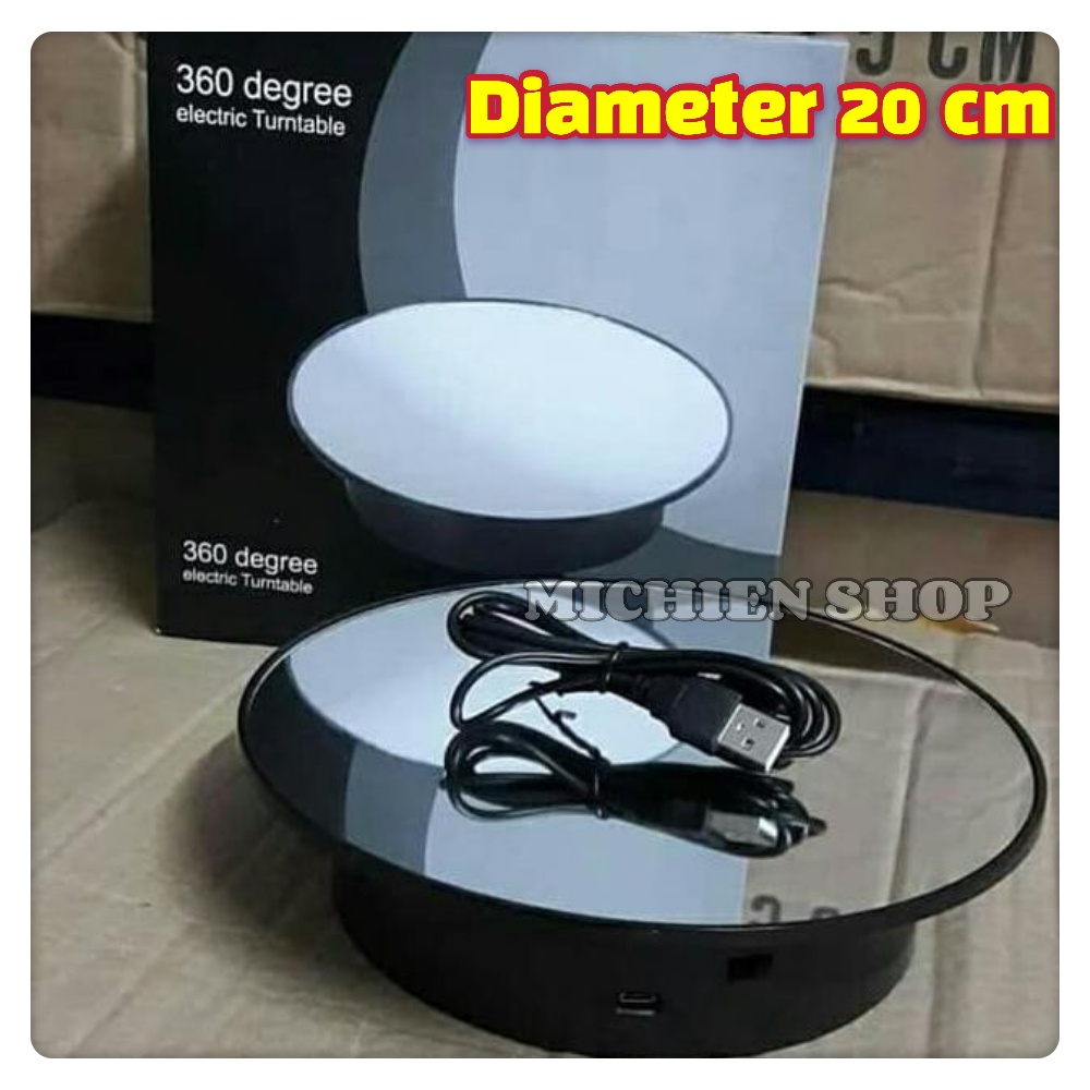 Jual Stand Display Putar / Tatakan Figure Rotating Display Diameter 20 ...