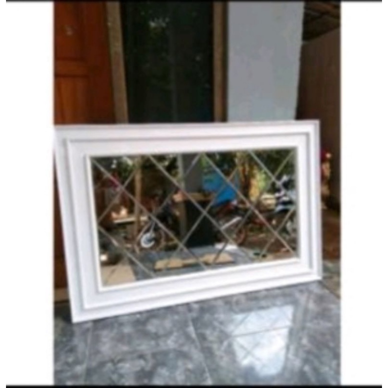 Jual Hiasan Cermin Dinding/Cermin Bevel finishing Duco/Cermin bevel ...