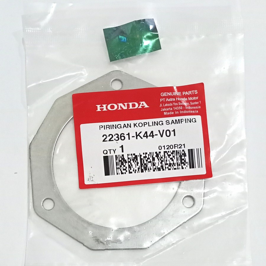Jual PIRINGAN / PLAT TUTUP KAMPAS GANDA BEAT POP ESP / VARIO 110 ESP ORIGINAL AHM ASLI 22361-K44 ...