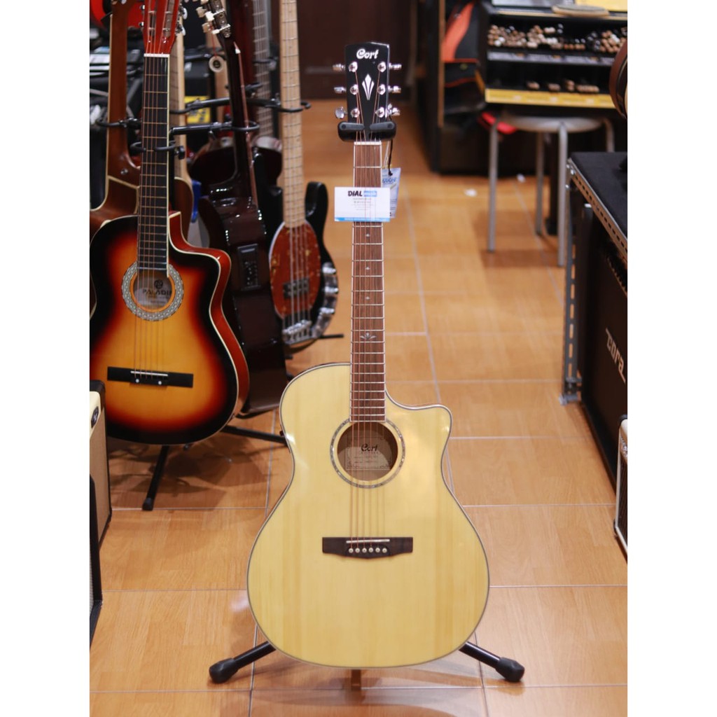 Jual Cort GA-FF Nat - Gitar Akustik Elektrik Cutaway GA FF Natural ...