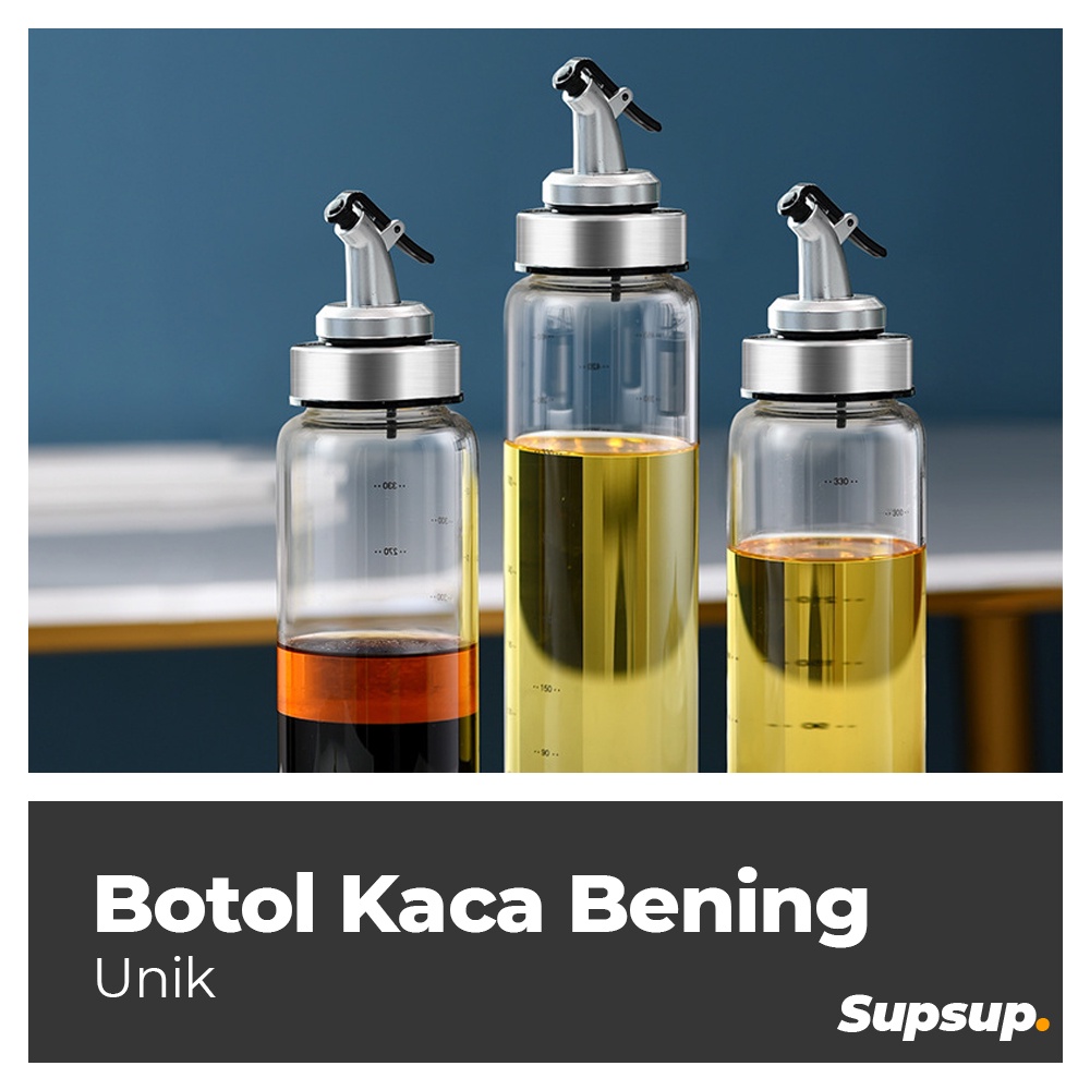 Jual Botol Kaca Bening Botol Minyak Goreng Olive Oil Botol Kecap Botol ...