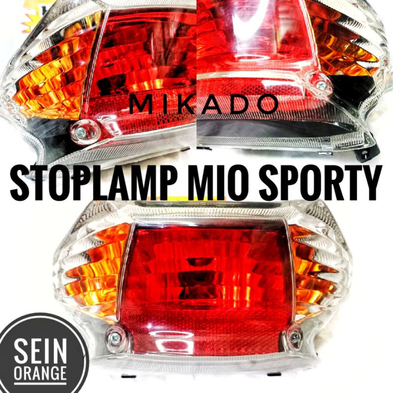 Jual STOPLAMP MIO SPORTY CUSTOM WARNA SEIN LAMPU BELAKANG AMORE MX ...