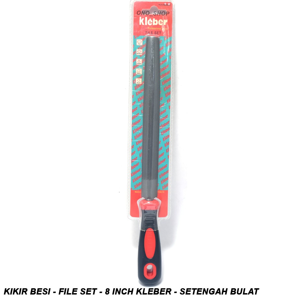 Jual Kikir Besi - File Set - 8 Inch Kleber - Setengan Bulat - LYK 100 ...