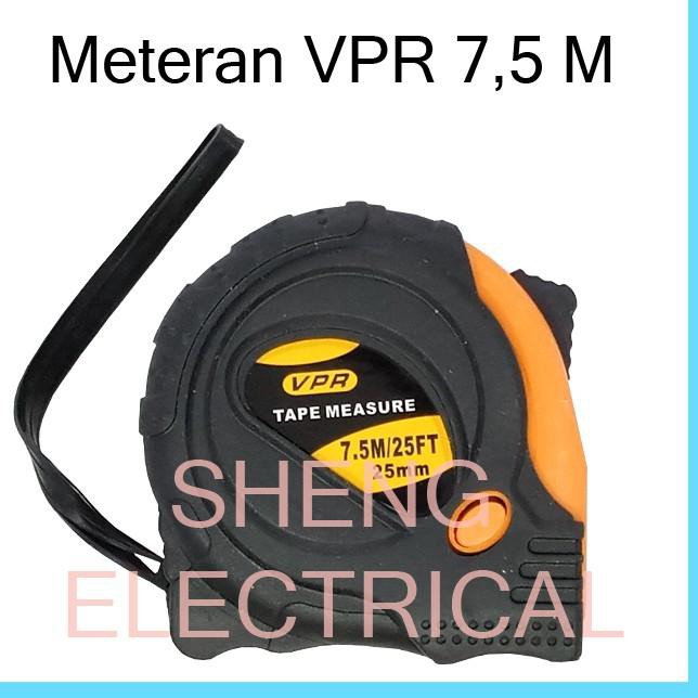 Jual o9 Z7E Meteran 7.5M Tukang Bangunan Roll 7,5 Meter 7.5 M Jaket ...