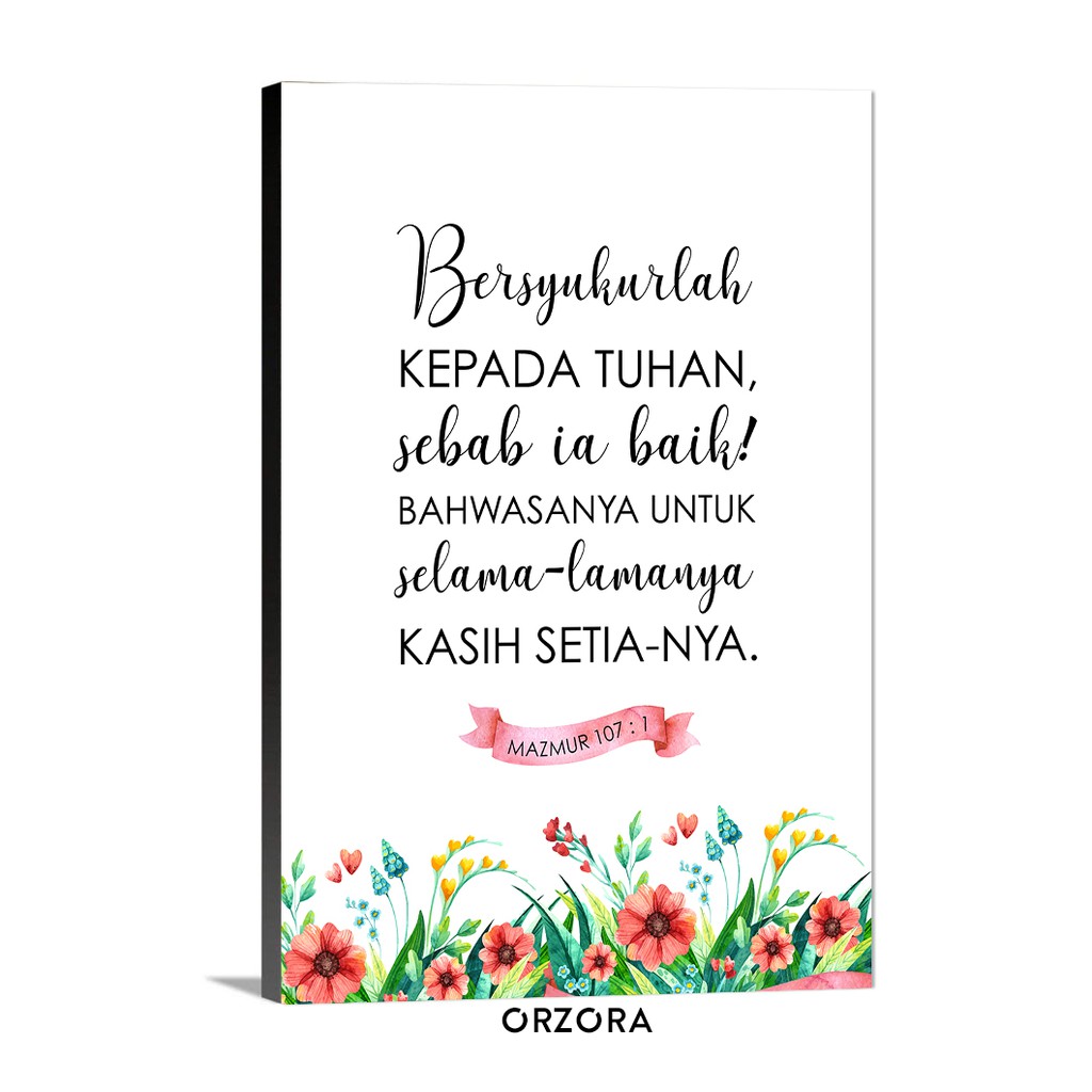 Jual Poster Kristen / Hiasan Dinding / Pajangan Dinding Rohani (A0230 ...