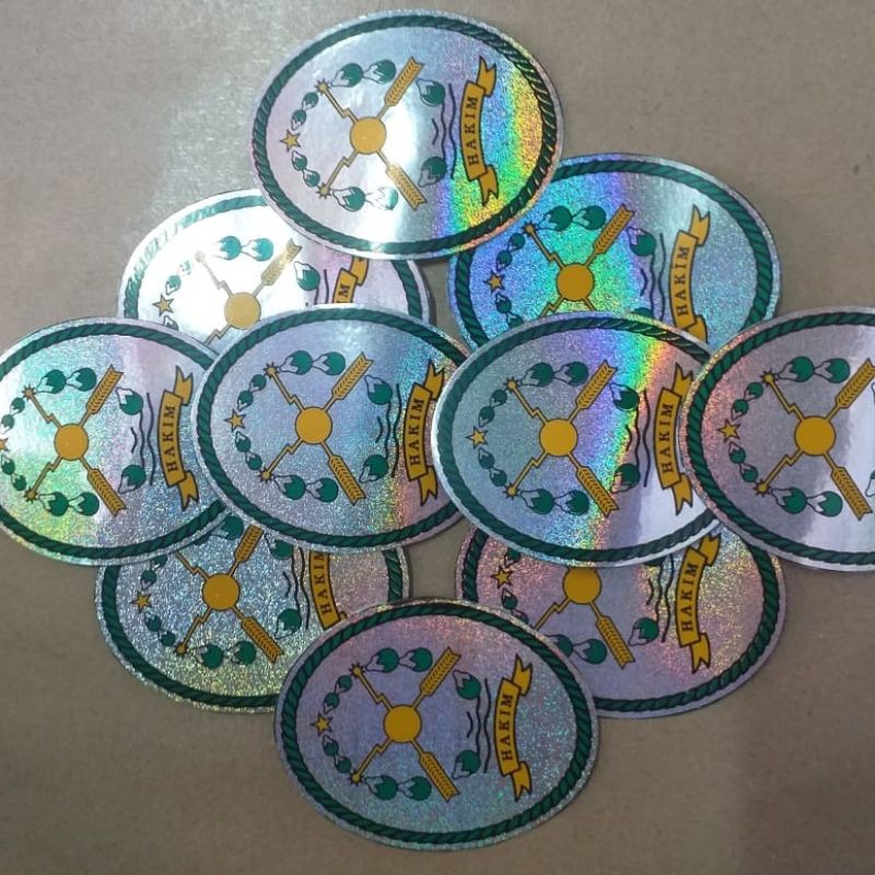 Jual Sticer Vinyl Hakim 10pcs | Shopee Indonesia