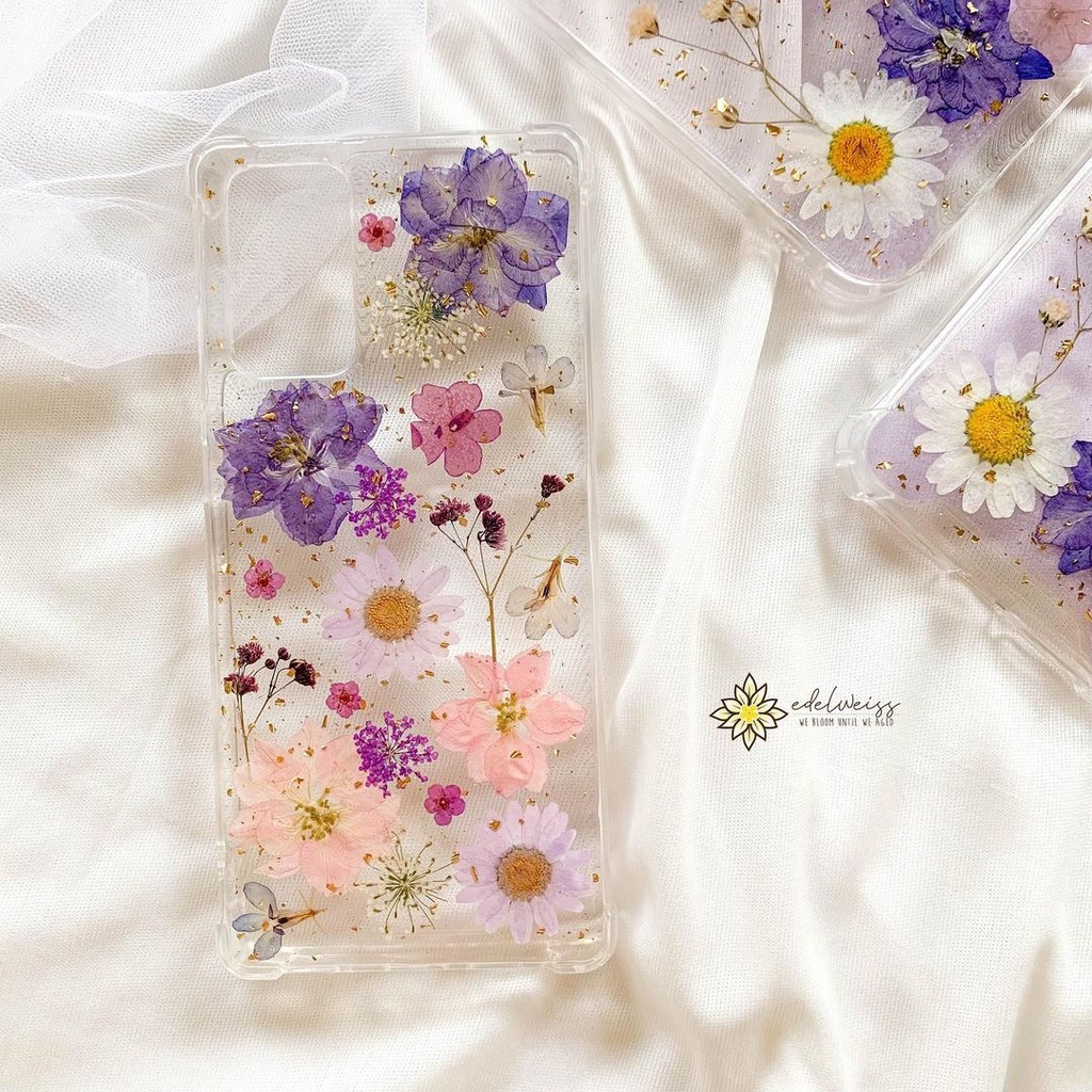 Jual Dried Flower Case | Case Custom Dried Flower / Bunga Kering Asli ...