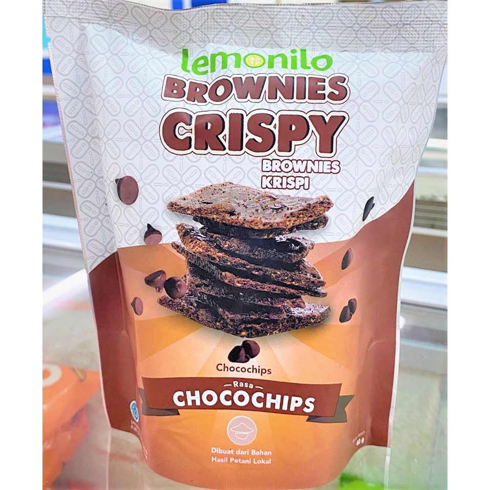 Jual Lemonilo Brownies Crispy Choco Chips 40gr | Shopee Indonesia