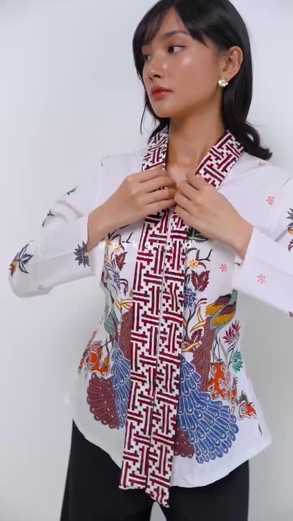 Jual Batik etnik murah / atasan batik wanita murah / batik kantor murah ...