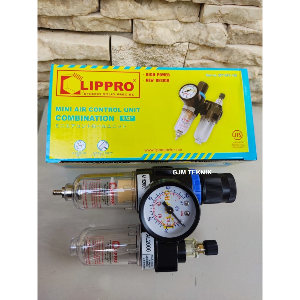 Jual LIPPRO MINI AIR CONTROL UNIT COMBINATION DOUBLE - FILTER KOMPRESOR ...