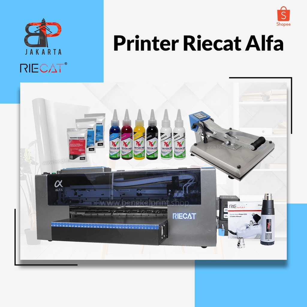 Jual PAKET PRINTER RIECAT ALFA | Shopee Indonesia