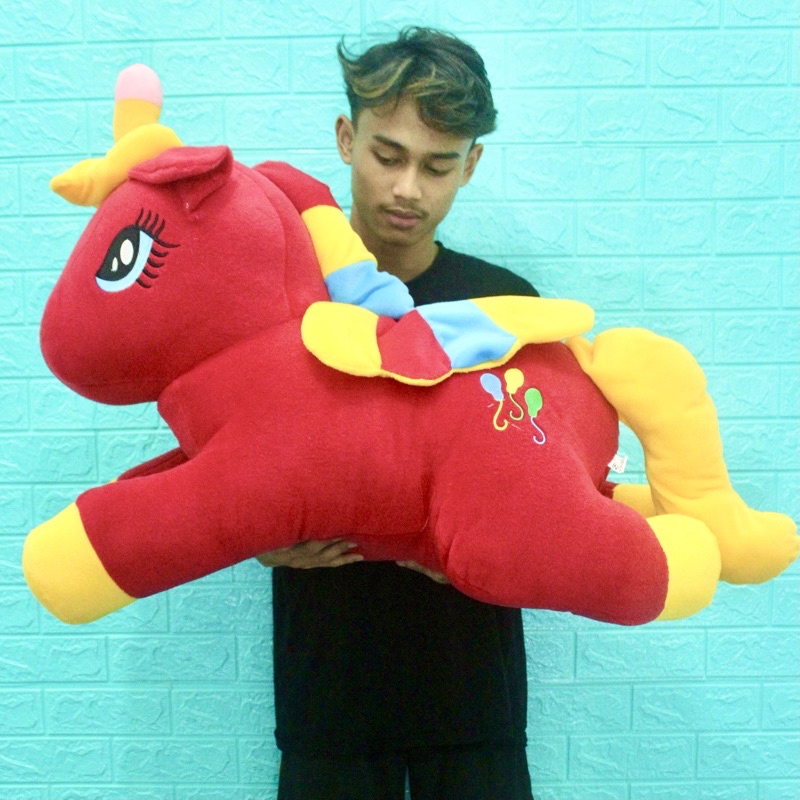 Jual Boneka Kuda Poni Jumbo Boneka Little Pony Jumbo Panjang 1 Meter ...
