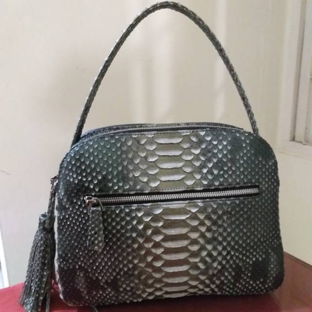 Jual Tas kulit / Tas kulit asli / Tas kulit ular / Python bags / Tas ...