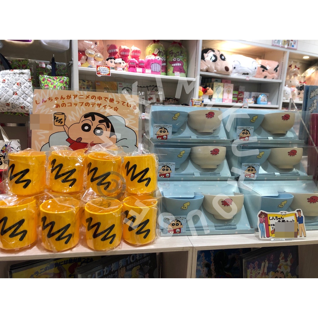 Jual OFFICIAL JAPAN CRAYON SHINCHAN RICE BOWL SET DINNERWEAR MANGKOK ...